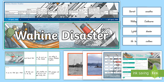 Wahine Disaster Resource Pack (teacher made)