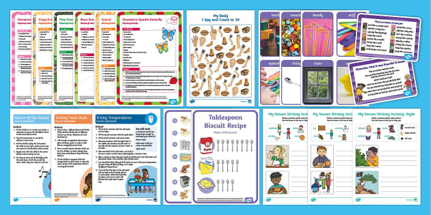 Eyfs All About Me My Senses Resource Pack Ages 3 5