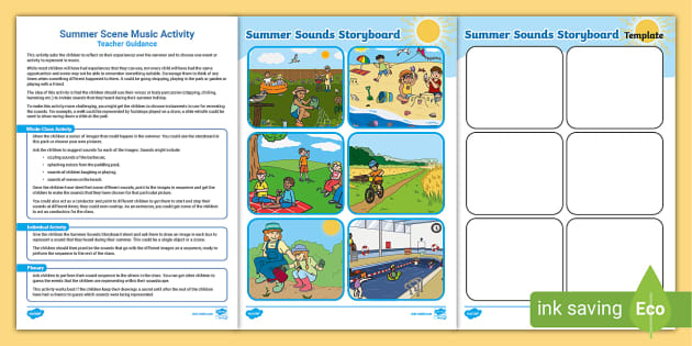 👉 Back to School Music Activity KS1 - 'Summer Scene'