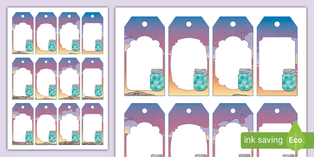 Dream Jar Tags (Teacher-Made) - Twinkl