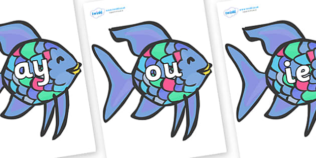 FREE! - Phase 5 Phonemes on Rainbow Fish to Support Teaching on The Rainbow
