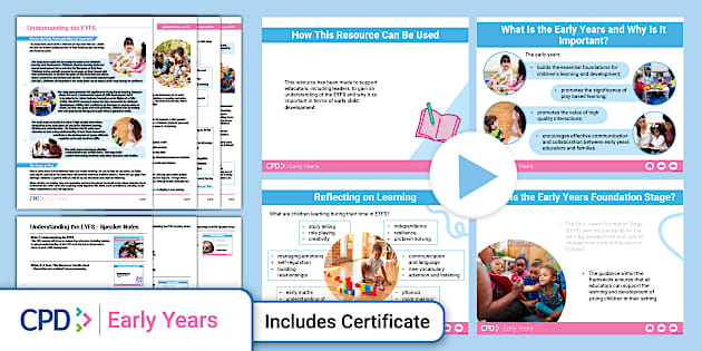 Understanding the EYFS | PowerPoint Pack (teacher made)