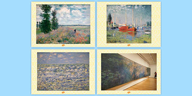 Claude Monet Photo Pack