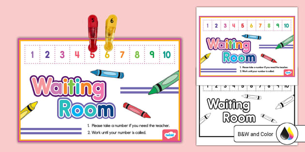 Teacher Wait List Classroom Management Clip System - Twinkl Teacher Wait List Classroom Management Clip System - Twinkl