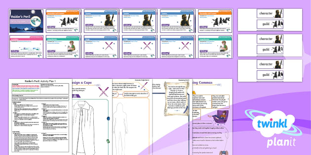 Raider's Peril Guided Reading 1 Y5 (teacher made) - Twinkl