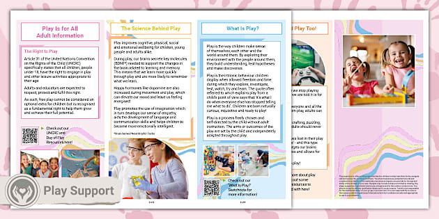 Play for All - Adult Information Leaflet (teacher made)