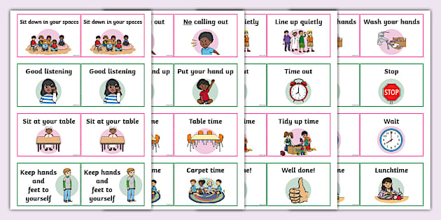 Lanyard Sized Behaviour Cards - UAE Themed (Teacher-Made)