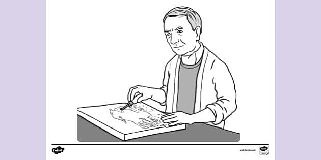 joan miro coloring sheet