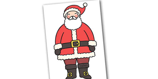 FREE! - A4 Father Christmas Editable (Teacher-Made) - Twinkl