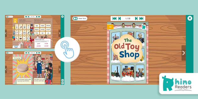 Level 5a Decodable Readers: The Old Toy Shop - Twinkl
