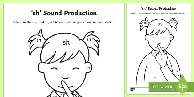 sound coloring sheets