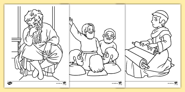 Jeremiah Coloring Pages Teacher Made Twinkl