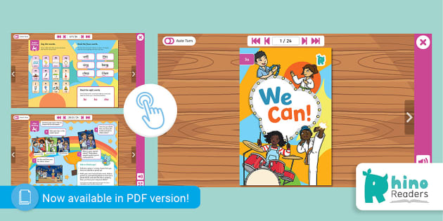 Level 3a Decodable Readers: We Can! (teacher made) - Twinkl