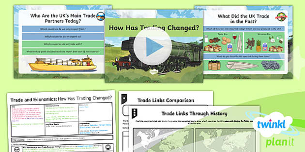 How Trade has Changed Lesson Plan 6 - Year 6 Geography