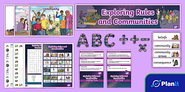 Yr 3 Exploring Rules and Communities Additional Resources