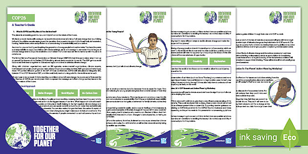 COP26 Teaching Resources - Twinkl