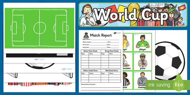 Football World Cup Role Play Pack (teacher made)