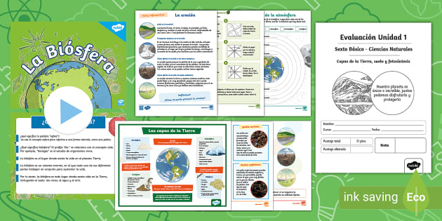 Pack Ciencias Naturales - Unidad 1 - 6° básico - Twinkl