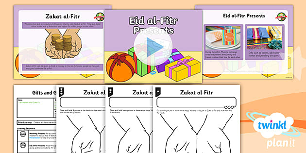 RE: Gifts and Giving: Eid Al-Fitr Presents Year 1 Lesson Pack 6
