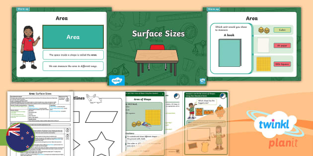 Level 1 Area: Compare and Order Areas of Shapes Using Non-Standard Units