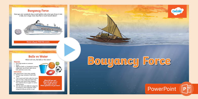 Buoyancy Force (teacher made) - Twinkl