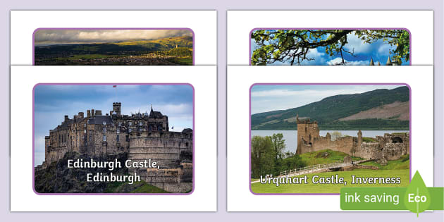 Scottish Castles Display Photos (teacher made) - Twinkl