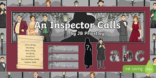 An Inspector Calls Display - GCSE English (teacher made)