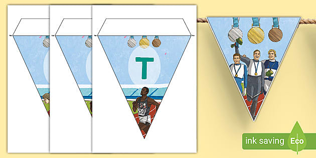 Olympic Games Bunting (teacher made) - Twinkl