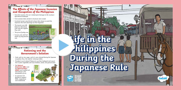 Life in the Philippines During the Japanese Rule | Grade 6 | Twinkl