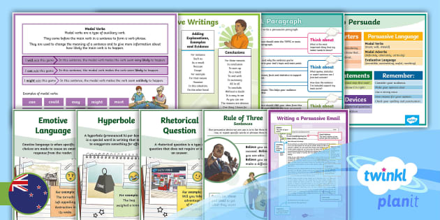 Phase 2 Writing to Persuade Emails: Optional Display Resources