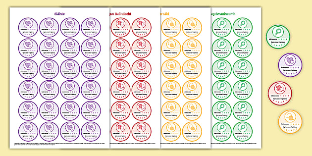 Greamáin (teacher made) - Twinkl