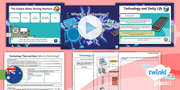 FREE! - Year 2 HASS History Technology Then and Now Lesson 1