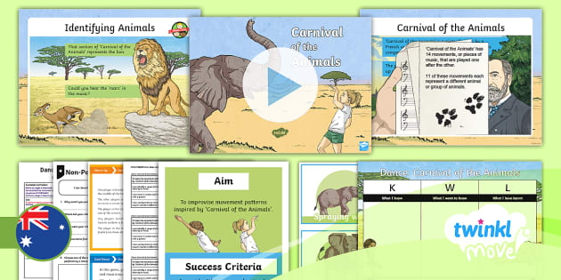 Move PE Year 4 Dance: Carnival of the Animals Lesson 1: Carnival of the