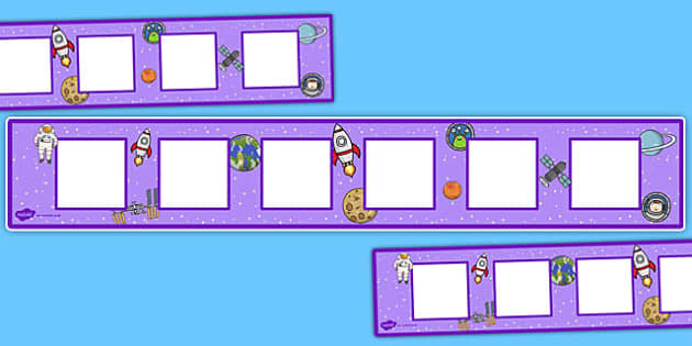 Space Themed Visual Timetable (teacher made) - Twinkl