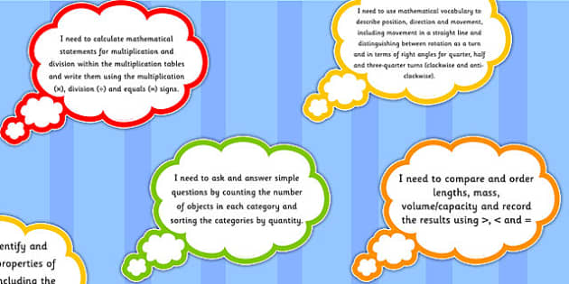 2014 National Curriculum Year 2 Maths Assessment I Need To Thought Bubbles 2014-national-curriculum-year-2-maths-assessment-i-need-to-thought-bubbles