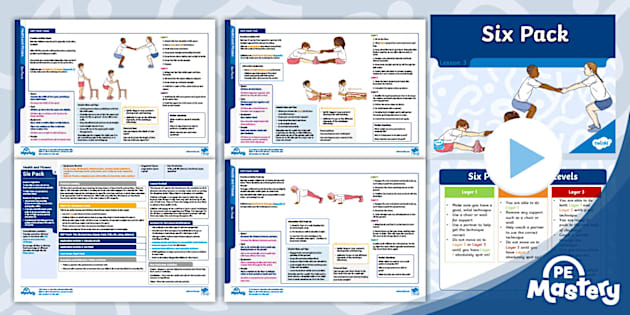 PE Mastery: Grade 5 Health and Fitness L3 - Six Pack