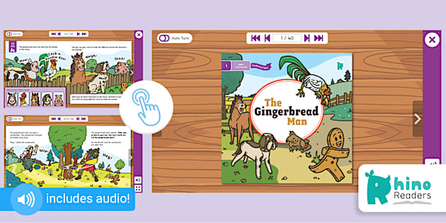 'The Gingerbread Man' Read Aloud | Twinkl Rhino Readers