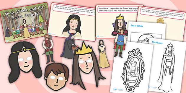 Snow White and the Seven Dwarfs Story Sack (teacher made)