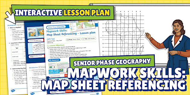 Mapwork Skills: Map Sheet Referencing - Lesson plan