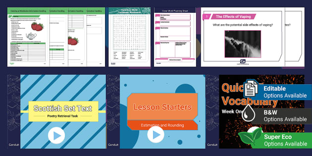 Scottish Secondary Resources Taster Pack | Twinkl - Twinkl