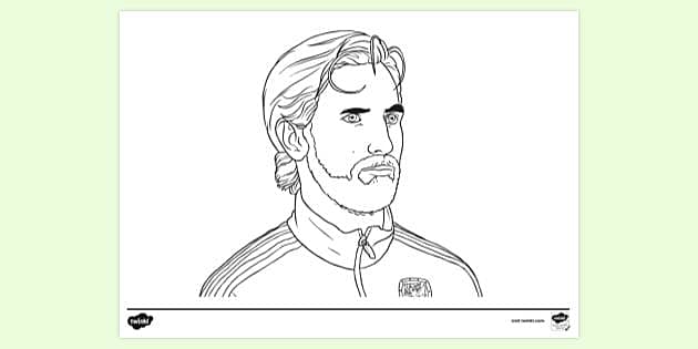 Joe Allen Colouring | Colouring Sheet (Teacher-Made)
