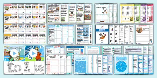 KS1 Year 1 Supply Pack (teacher made) - Twinkl
