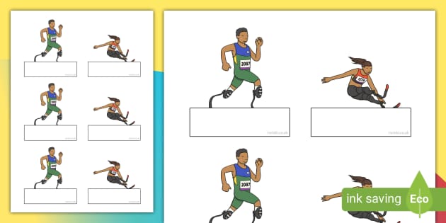 The Paralympic Events Athletics Self-Registration - Twinkl