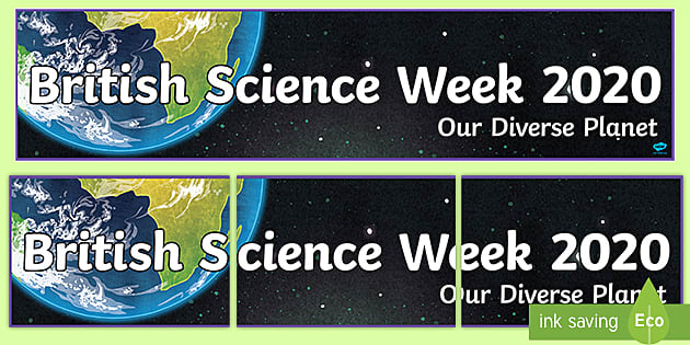 👉 British Science Week Banner