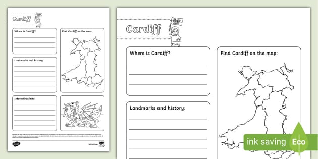 Cardiff Fact File Template (teacher made)
