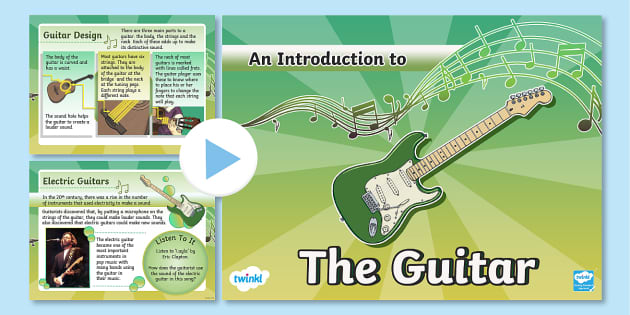 👉 KS2 Music: An Introduction to the Guitar PPT
