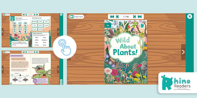 Level 6b Decodable Readers: Wild About Plants! - Twinkl