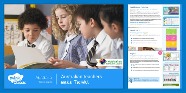 Australia Classic Product User Guide (teacher made) - Twinkl