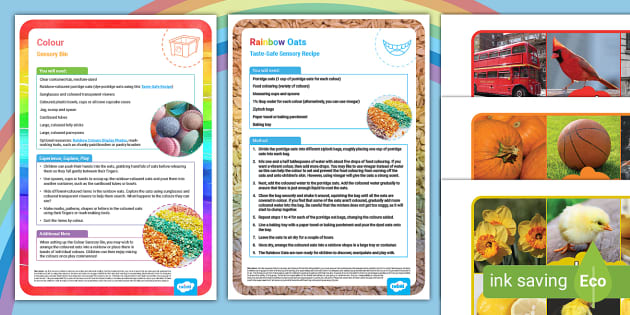 Color Sensory Bin and Resource Pack (Teacher-Made) - Twinkl