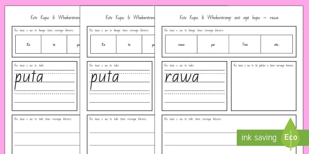 Spelling Lists Kete Kupu 6 Sentence Unscramble - Te Reo Maori